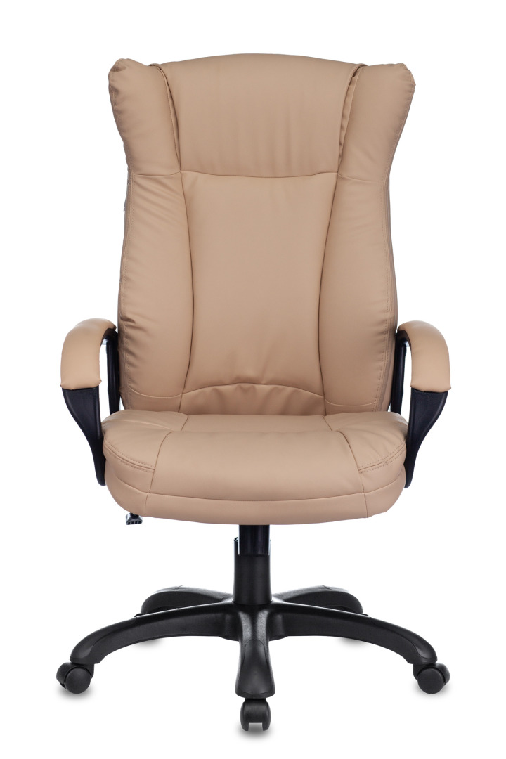 Кресло руководителя Бюрократ CH-879N/BEIGE бежевый Or-14 иск.кожа ...